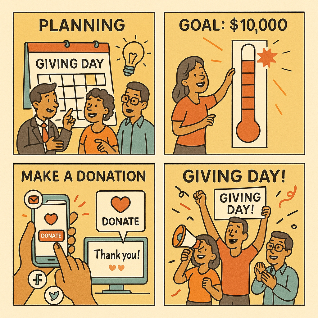Your First Giving Day: Lessons, Lead Time, and How to Get It Right